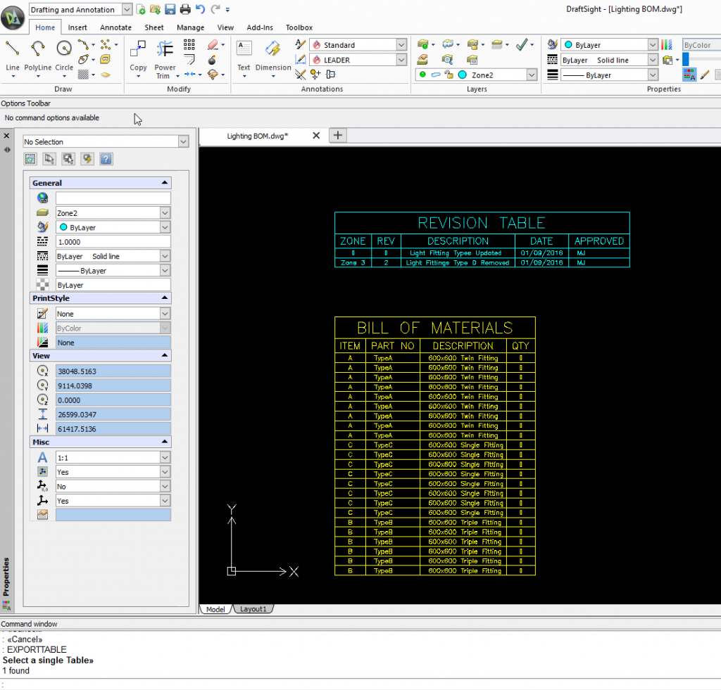 DraftSight Professional 2017 and XLSX Support - DraftSight Blog ...