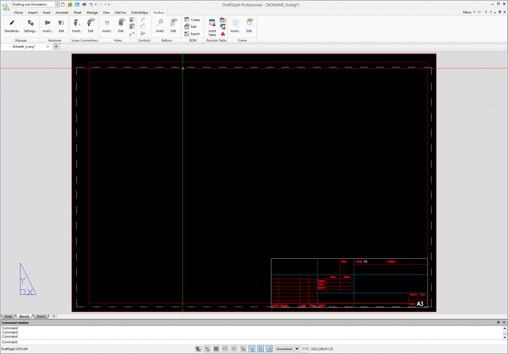 DraftSight - Drawing Frame and Title Block Library - DraftSight Blog ...