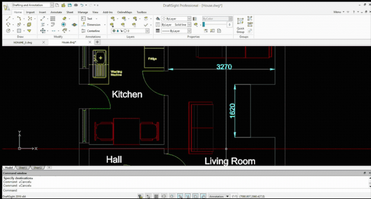 DraftSight 2019 - Click and Drag to Move - DraftSight Blog - DraftSight ...