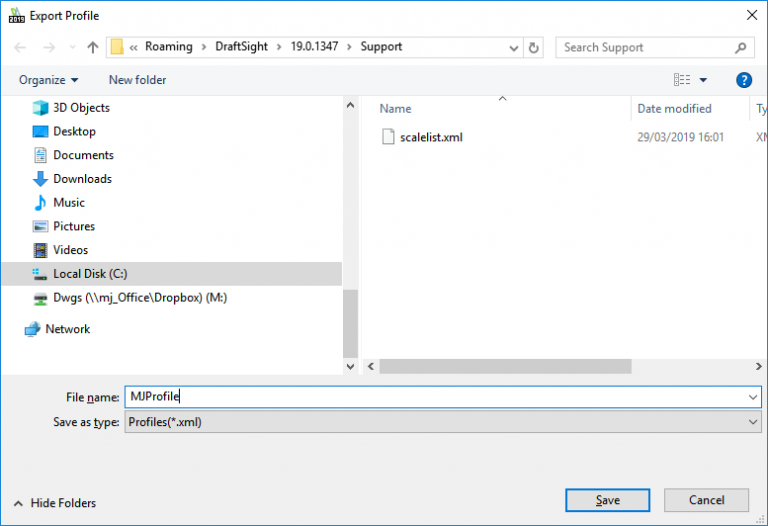 Exporting Your DraftSight Profile - DraftSight Blog - DraftSight Blog