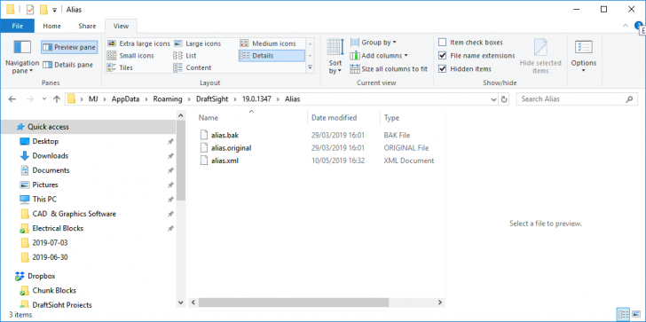 Exporting Your DraftSight Profile - DraftSight Blog - DraftSight Blog