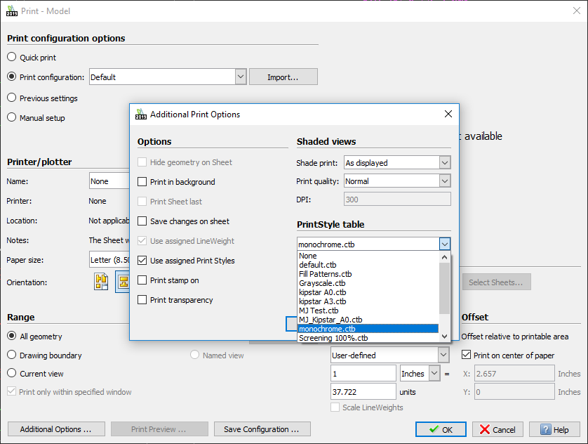 DraftSight - PrintStyles - DraftSight Blog - DraftSight Blog