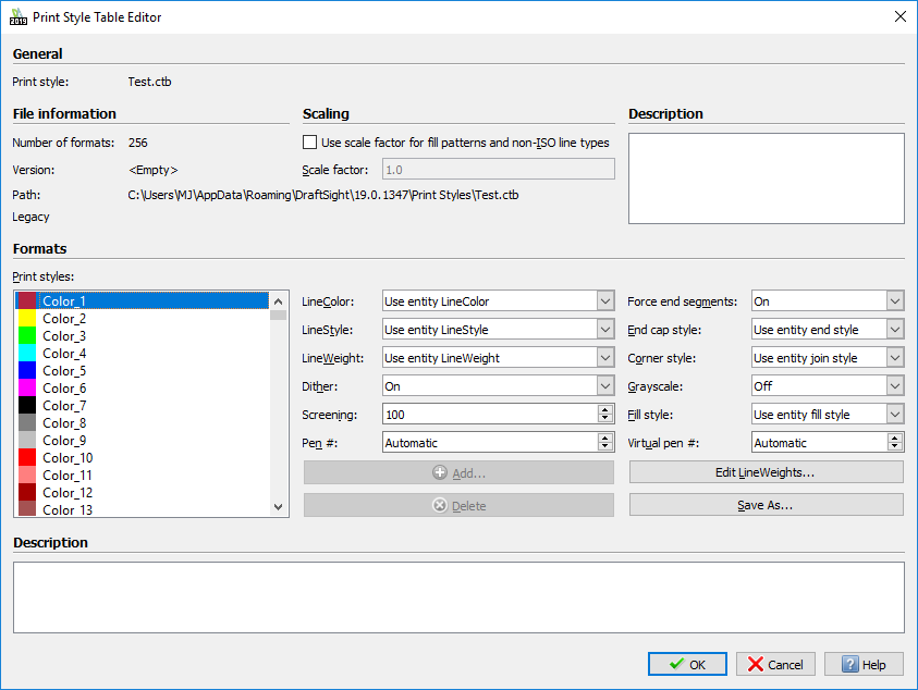 DraftSight - PrintStyles - DraftSight Blog - DraftSight Blog