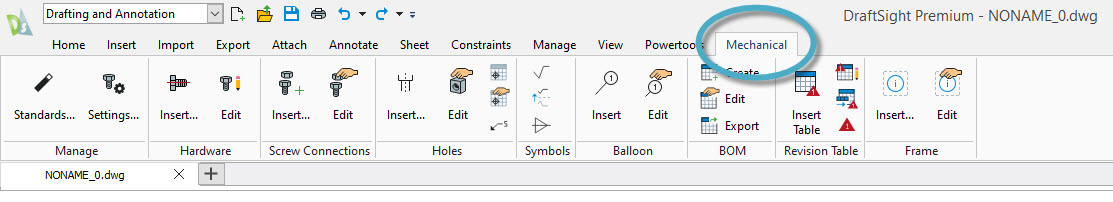 What is the Mechanical Toolbox in DraftSight? - DraftSight Blog - DraftSight Blog