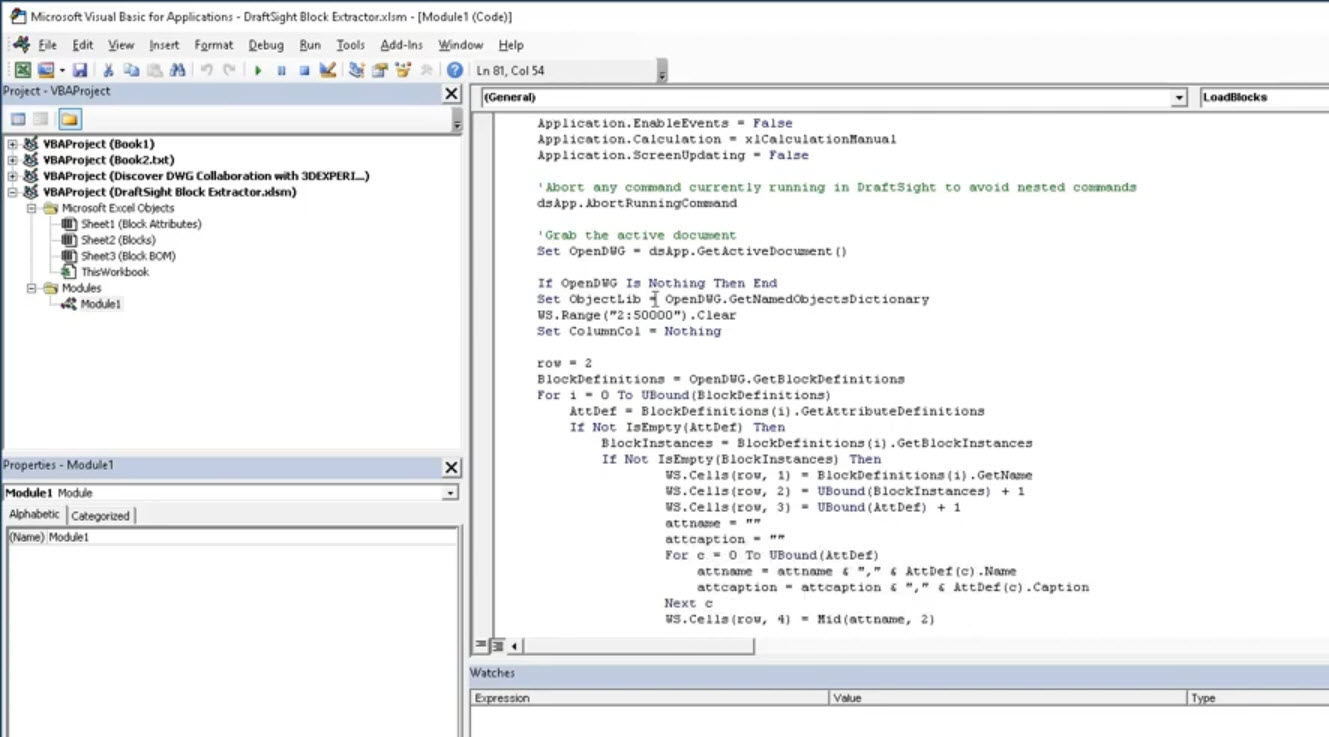Extend The Power Of Draftsight With Customization Part 3 Vba 5079