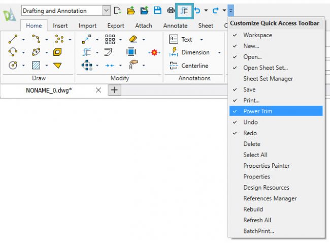 Customizing DraftSight: the Quick Access Toolbar - DraftSight Blog - DraftSight Blog