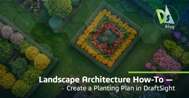 Landscape Architecture: Create a Planting Plan in DraftSight ...