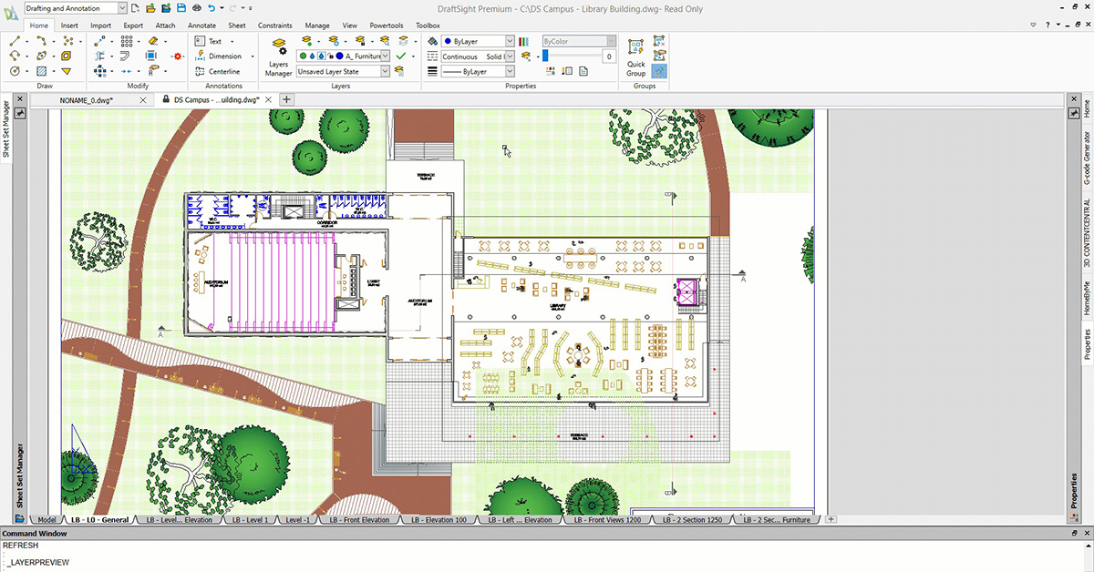 Getting Acquainted with Layer Preview in DraftSight - DraftSight Blog ...