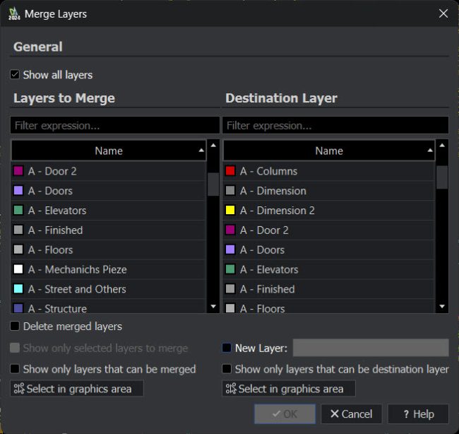 Enhanced Organization with Merge Layers - DraftSight Blog - DraftSight Blog