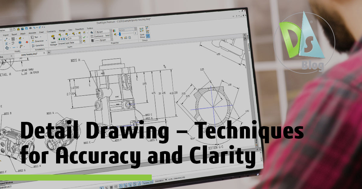 Detail Drawing: Techniques for Accuracy and Clarity - DraftSight Blog ...